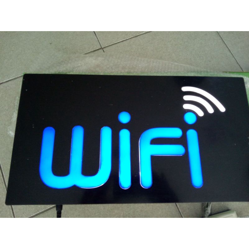 LED Epoxy signage 43cmx23.5cm | Shopee Philippines