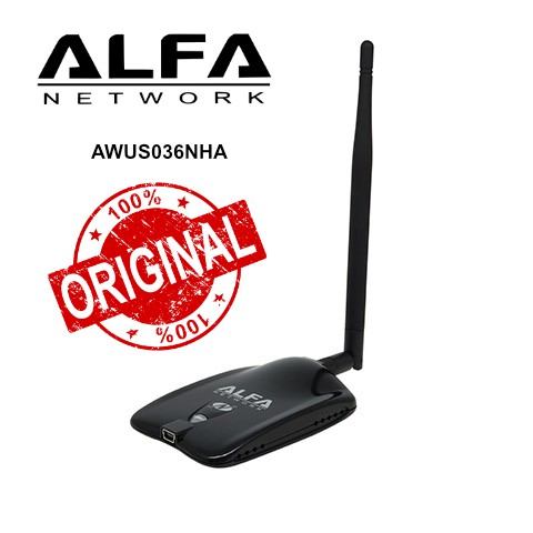 ALFA AWUS036NHA 2.4GHz 5dBi Long-Range Wireless USB Adapter Up to ...
