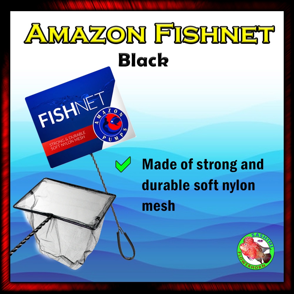 Amazon Fish Net, Fine net, Black | Shopee Philippines