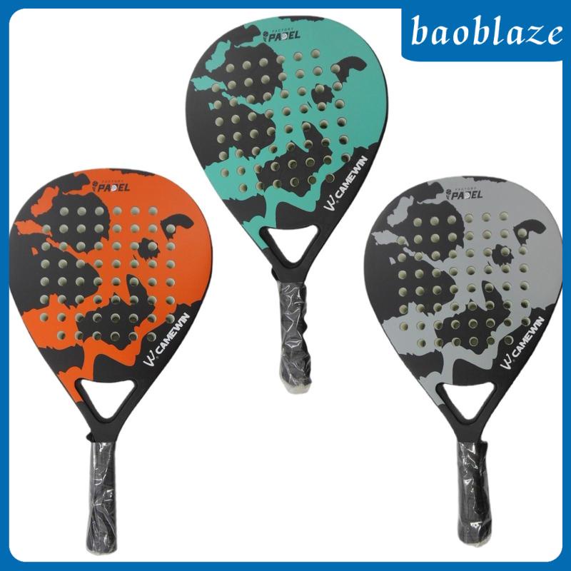[baoblaze] Carbon Fiber Grit Face Paddle Tennis Racket Paddleball ...