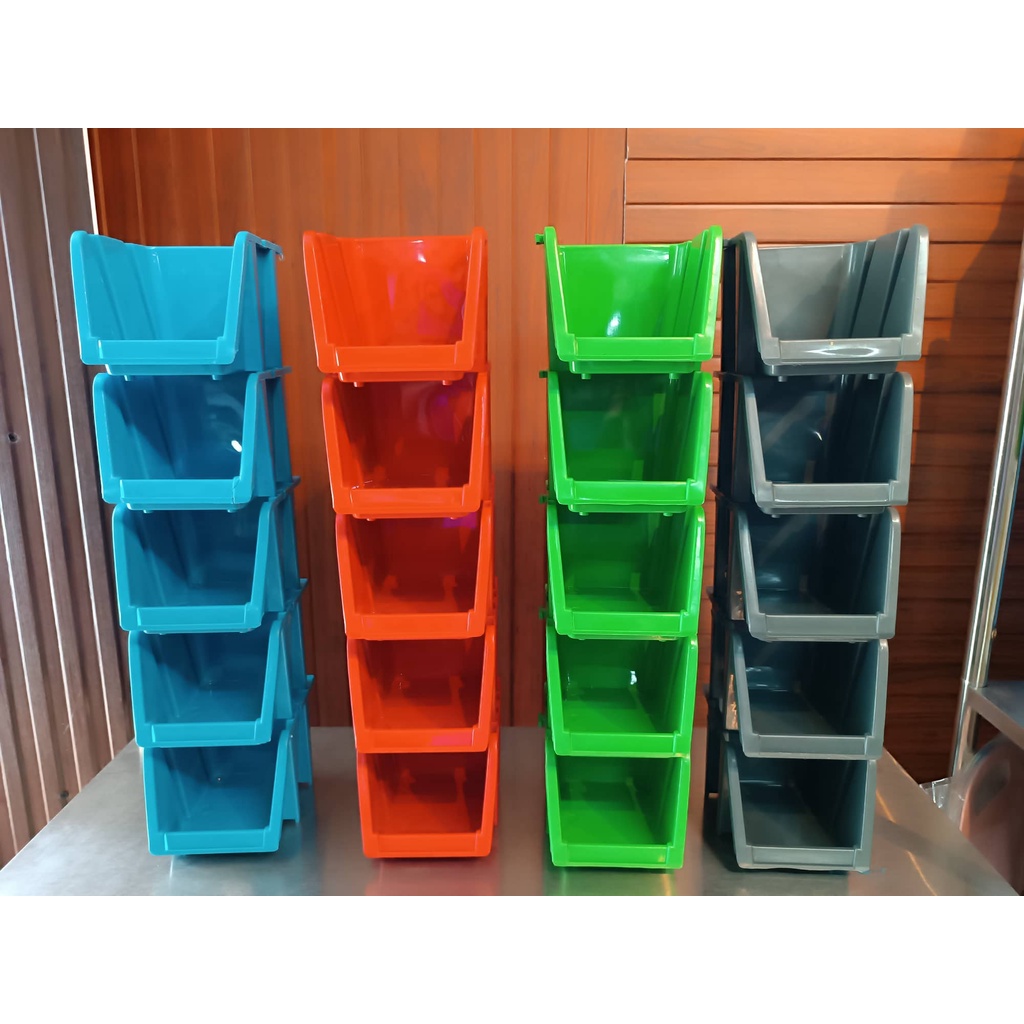 Stackable Bin Boxes Storage Organizer #351 small | Shopee Philippines