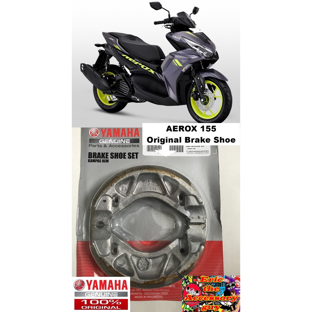 Aerox 155 Original Genuine Yamaha Brake Shoe for 2017-2020 models ...