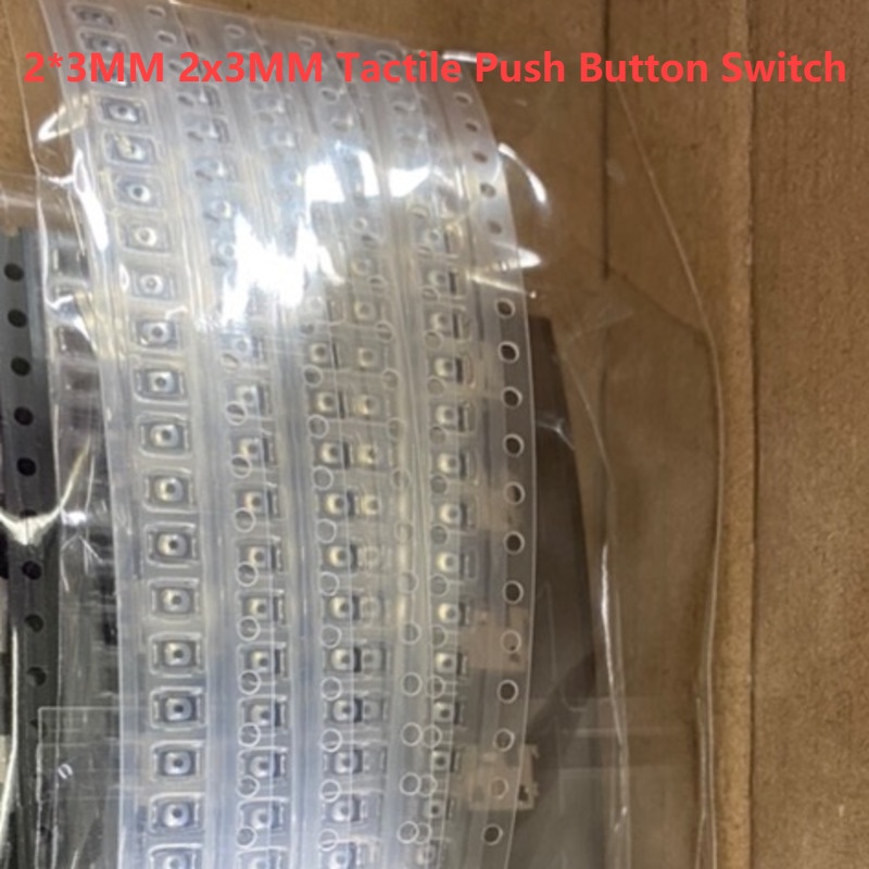 10-100pcs 2*3MM 2x3MM Tactile Push Button Switch Tact 2 Pin Micro ...