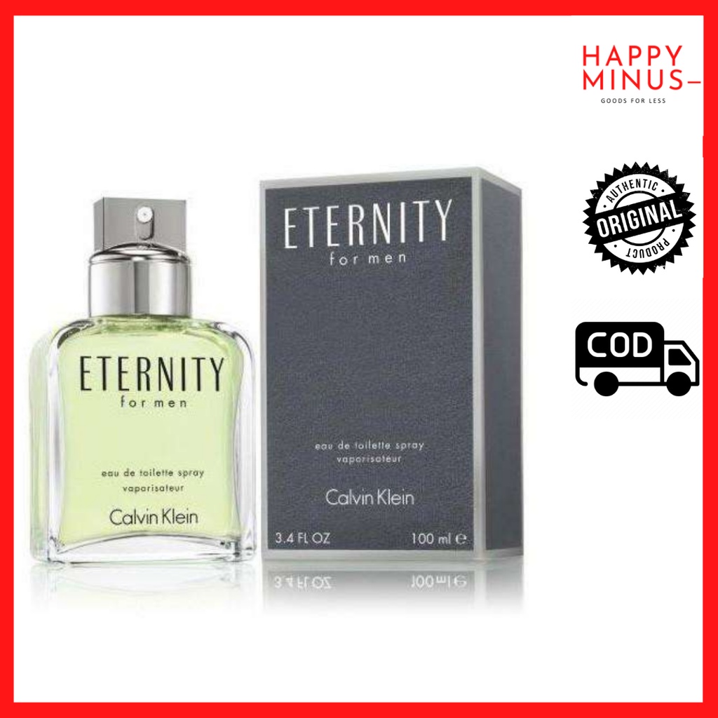 Eternity 100ml for Men (Authentic | Original) | Shopee Philippines