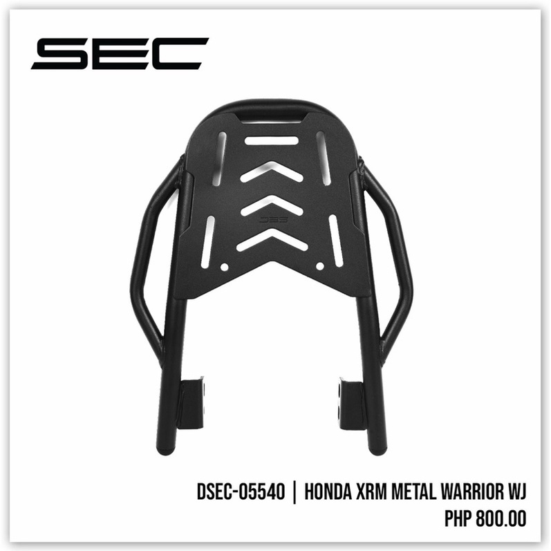 sec honda xrm / rs 125 metal warrior top box bracket | Shopee Philippines