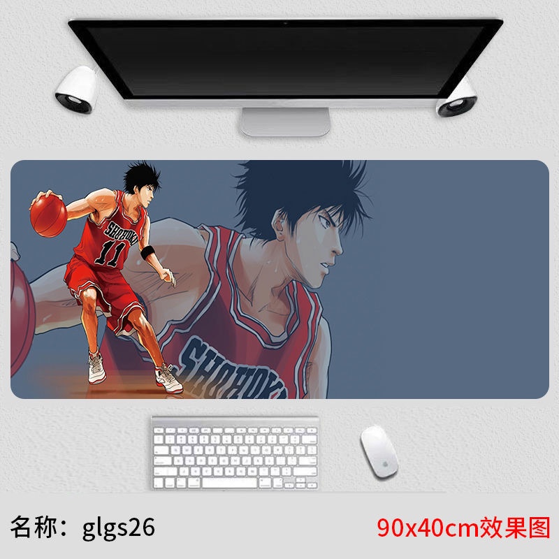 Slam Dunk Anime Mouse Pad Oversized Sakuragi Flower Road Rukawa Maple ...