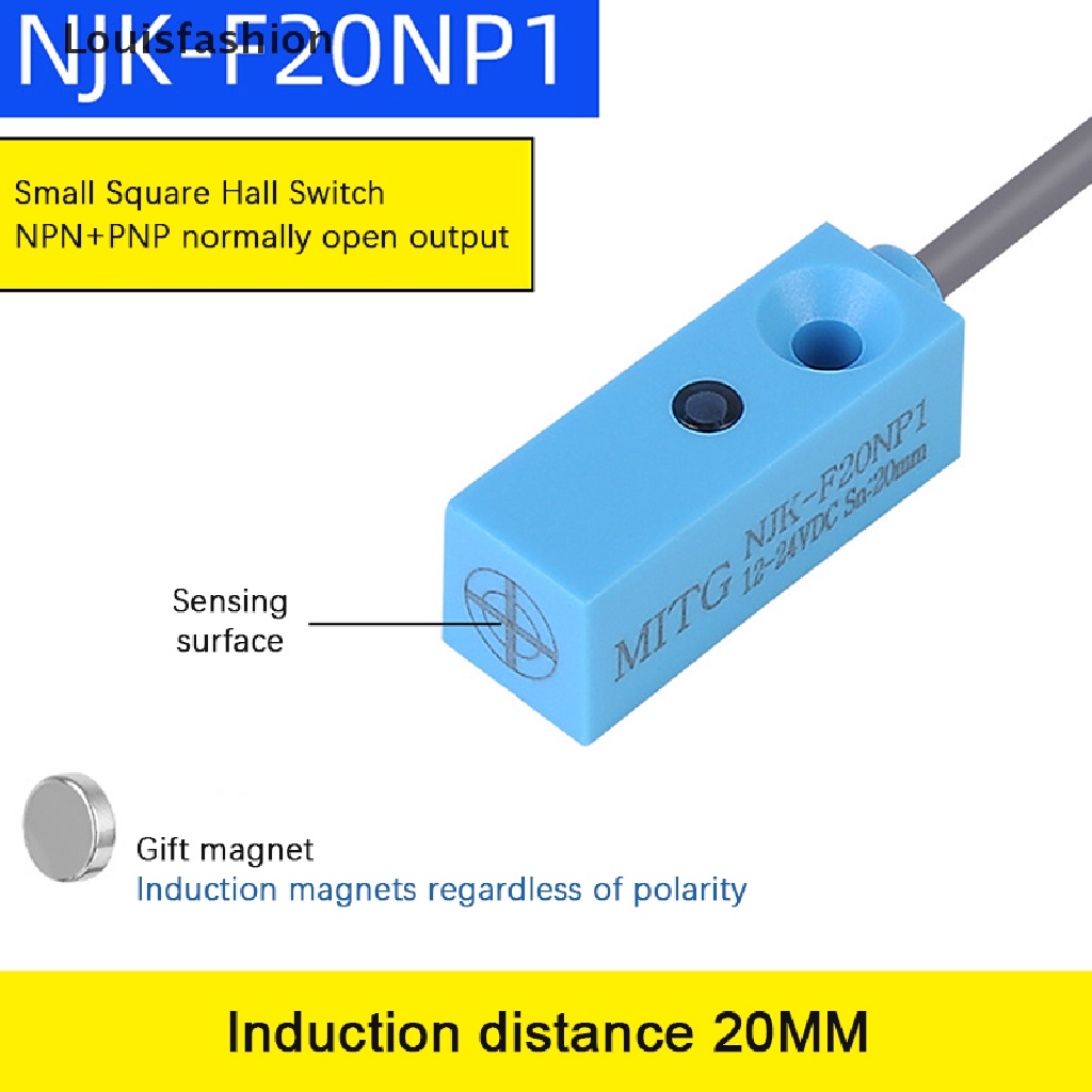 LFPH Micro Hall Effect Sensor Proximity Switch NJK-5002C Switchable NPN ... LFPH Micro Hall Effect Sensor Proximity Switch NJK-5002C Switchable NPN ...