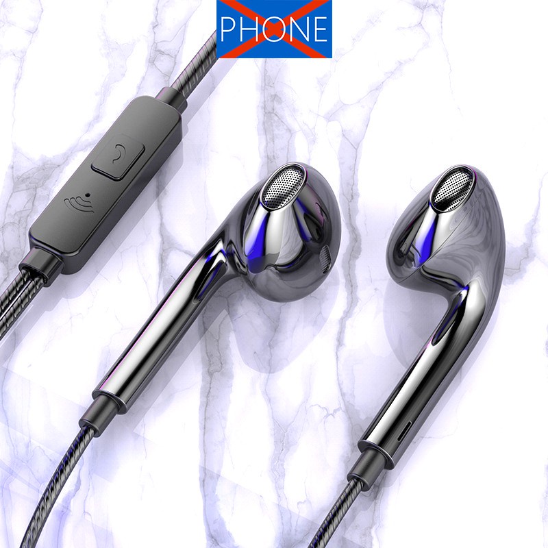 Hi-Fi Wired Earphones With Build-in Microphone Universal Earphone 3.5mm ...