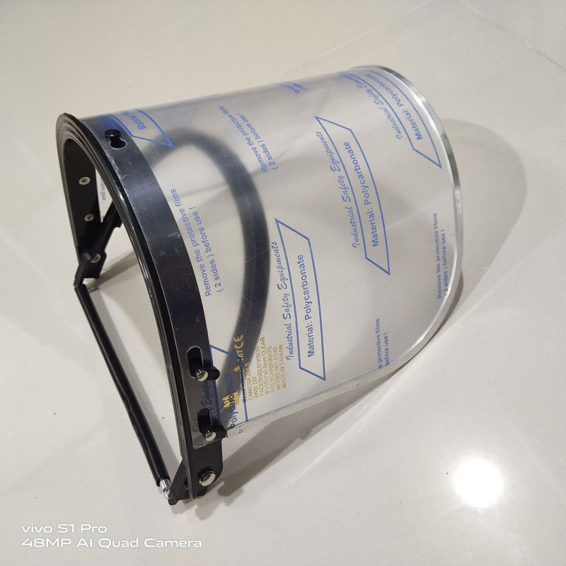 Blue Eagle Hardhat with faceshield hardhat + A2 bracket + FC45 visor ...