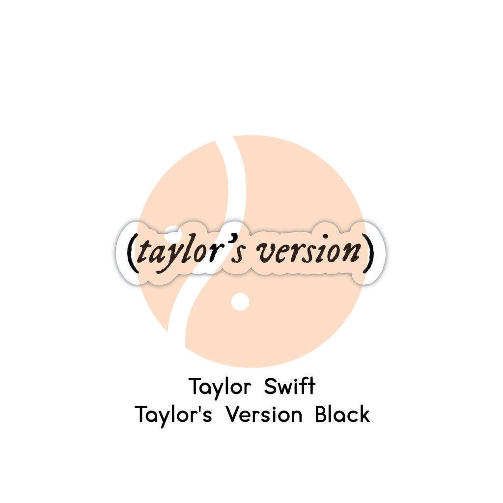 Taylor's Version Sticker | 2" Wide | Matte Glossy | Waterproof ...