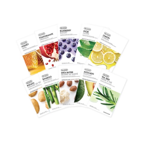 [THE FACE SHOP] A face mask sheet.(Sample/Travel/Gift)new | Shopee ...