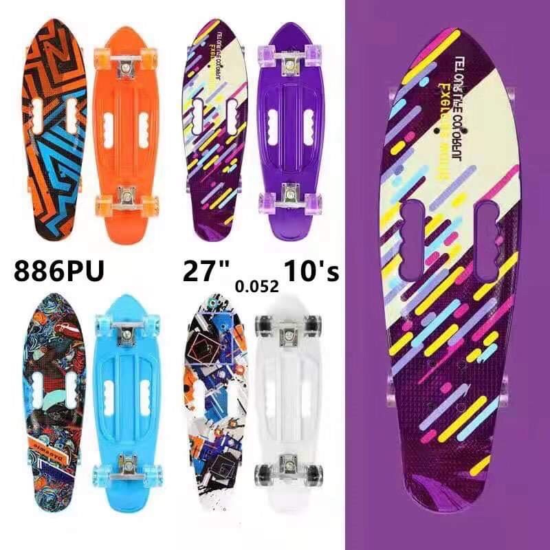 COD Complete Set Penny Board Skateboard w/ Design High Quality Medium ...
