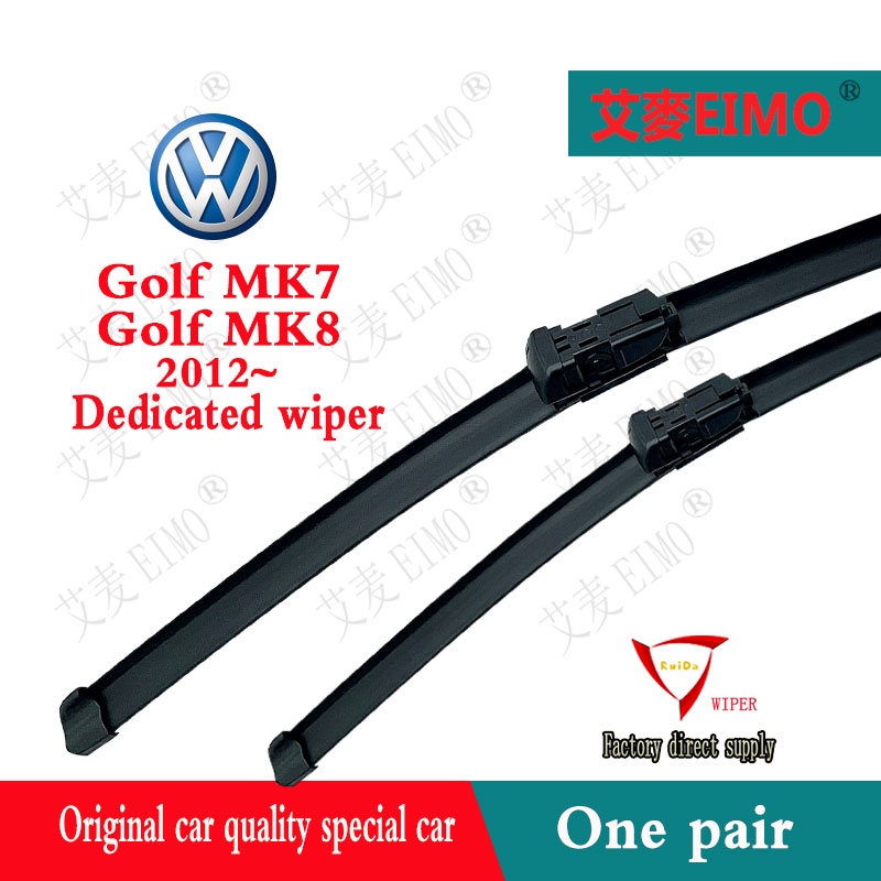 VOLKSWAGEN Golf MK7（12~2019）MK8（2020~）Wiper Blade VW Golf MK7 11 ...