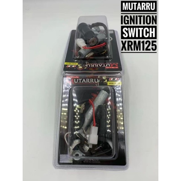MUTARRU IGNITION SWITCH ANTI THEFT KEY for XRM 110 / XRM 125 | Shopee ...