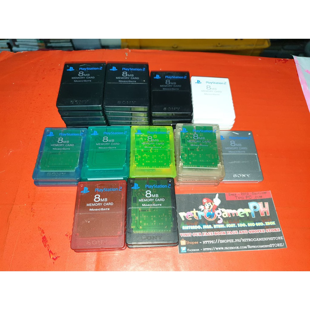 Original Playstation 2 (PS2) Memory Card | Shopee Philippines