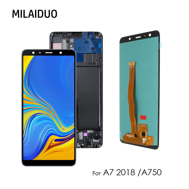 Amoled LCD For Samsung Galaxy A7 2018 A750 LCD Display Touch Screen Assembly | Shopee Philippines