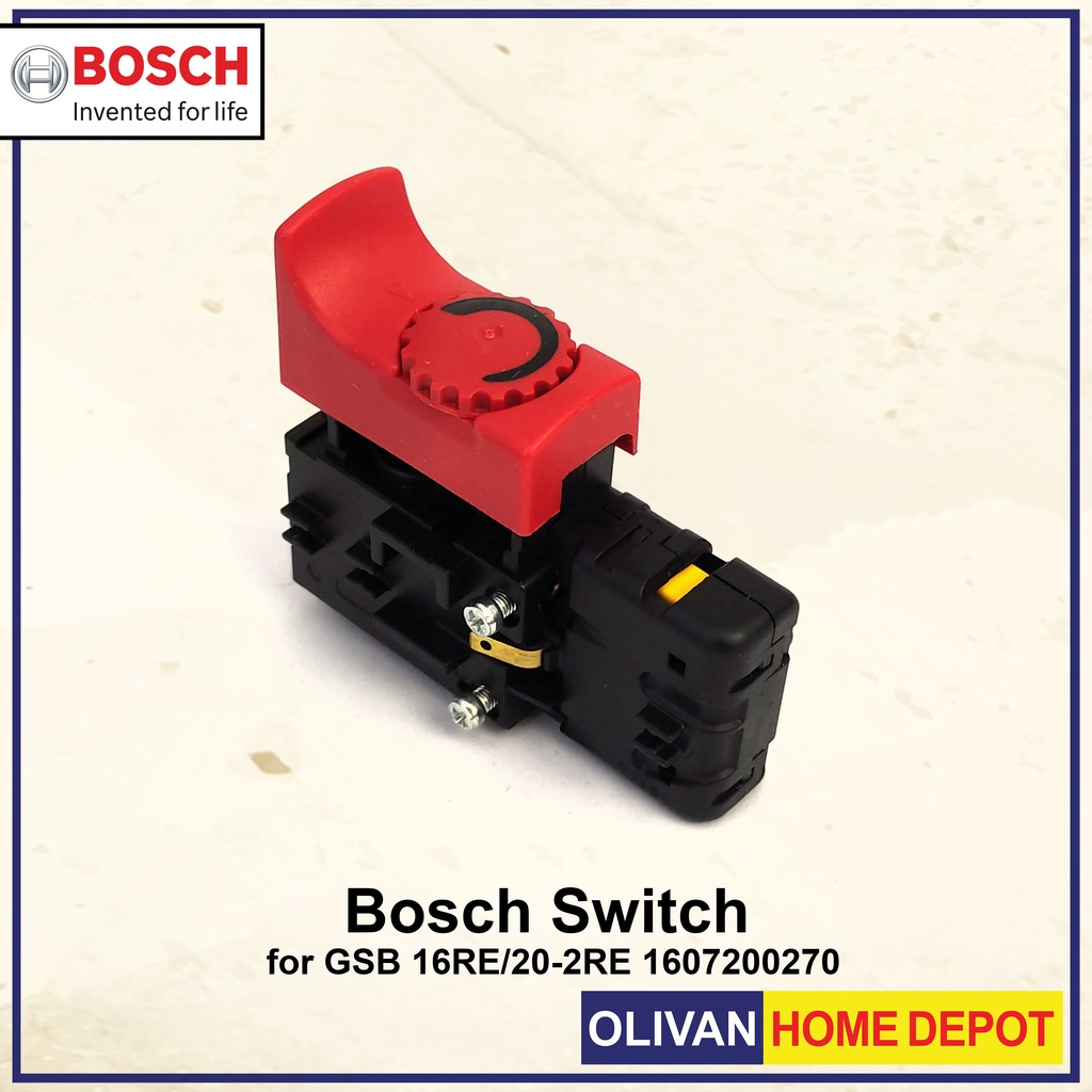 BOSCH Replacement Sparepart Switch for Impact Drill GSB 16RE/20-2RE ...