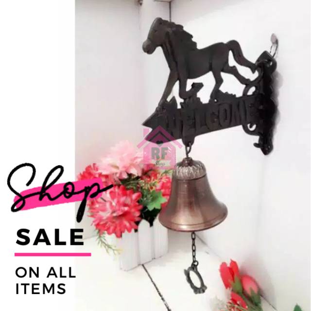 Welcome Door Bell / Vintage Bell / Door Bell / Classic House Bell ...