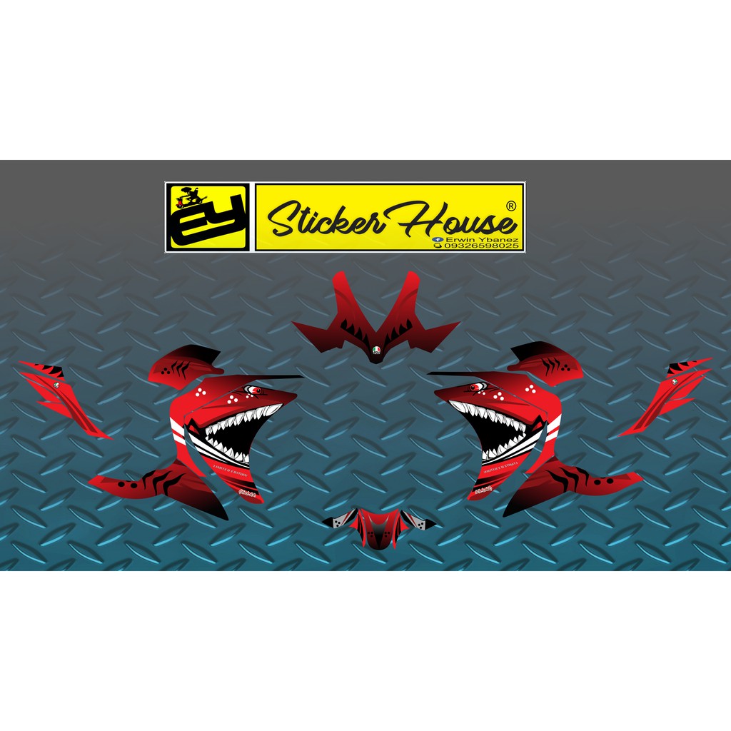 Motorstar Z200S Decals Laminated | Shopee Philippines