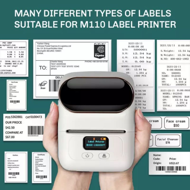 M110 smart label printer | Shopee Philippines