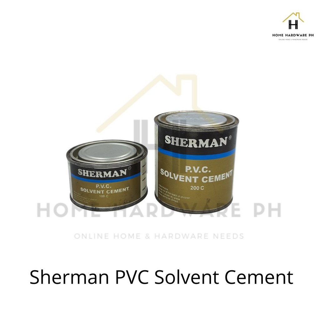 Sherman Solvent Cement 100cc 200cc 400cc | Shopee Philippines