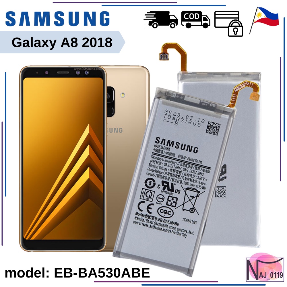 Samsung Galaxy A8 2018 , SM-A530F Battery | Model: EB-BA530ABE (3000mAh ...