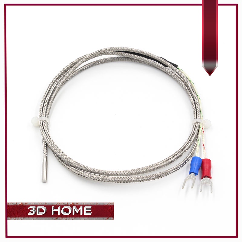 1PCS K Type 1m High Temperature Sensor 0-600 Degree Thermocouple for 3D ...