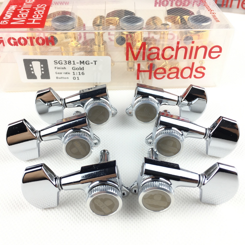 Original GOTOH SG381-01-MGT Electric Guitar Locking Machine Heads ...