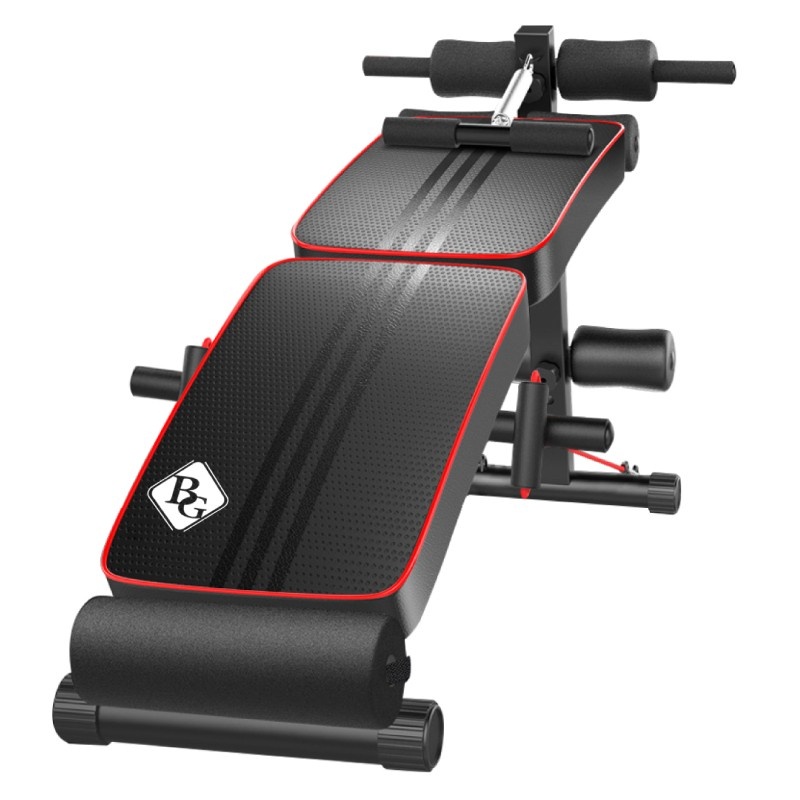 B&G Double Fold Fitness Bench Sports Sit Up Bench Exercise ...