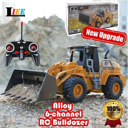 (Spot) alloy charging wireless remote control bulldozer remote control ...