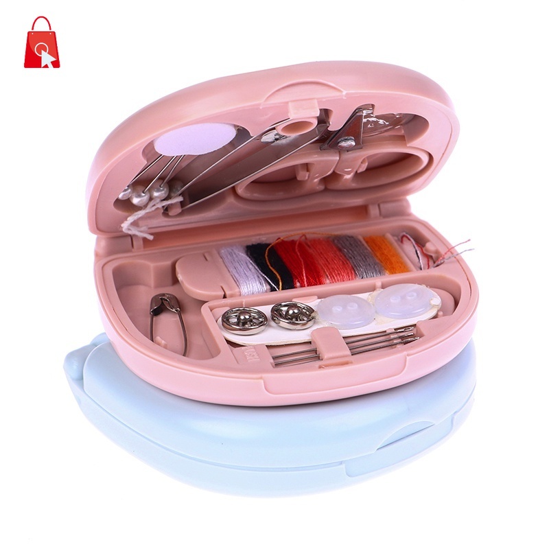 Home Travel Sewing Kit Box Exquisite and Portable Mini Portable Sewing ...