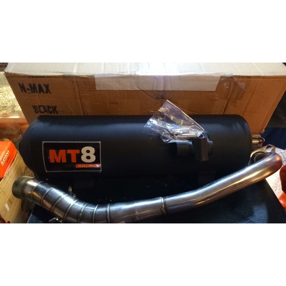 ORIGINAL MT8 PIPE STAINLESS TIP V3 FOR NMAX (THAILAND MADE) | Shopee ...