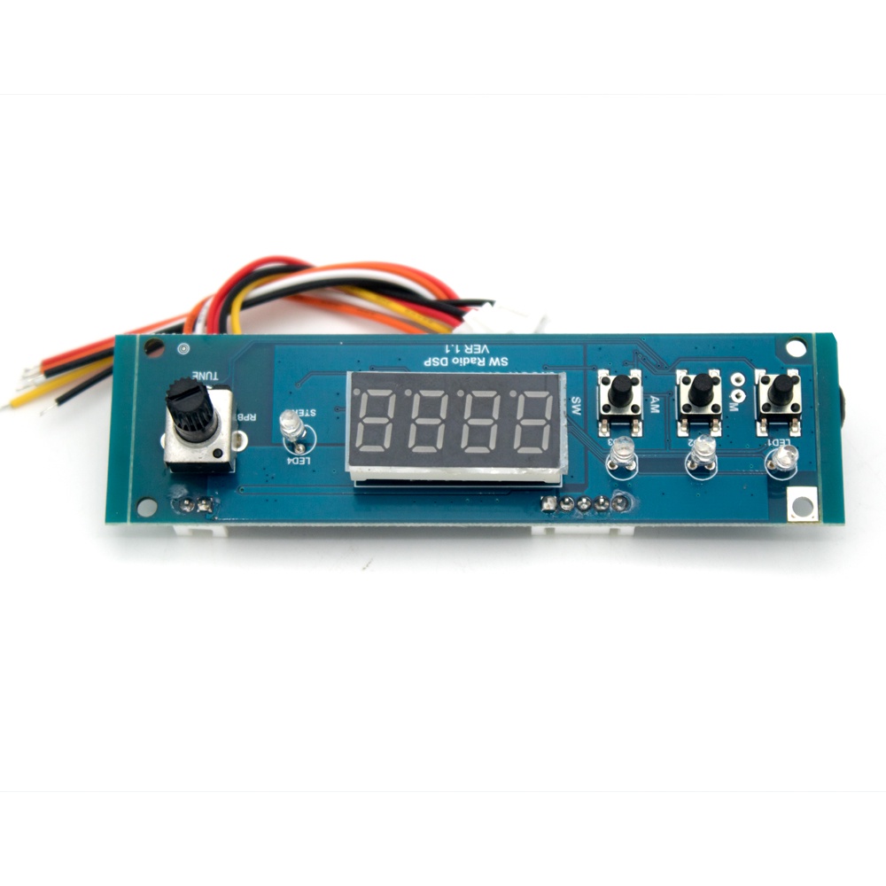 DSP FM AM SW stereo receiver frequency 64-135MHZ Short wave full band ...