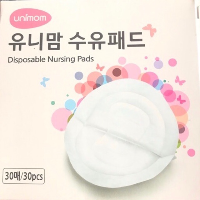 Unimom Breast Absorbent Pads (30 Pieces) | Shopee Philippines