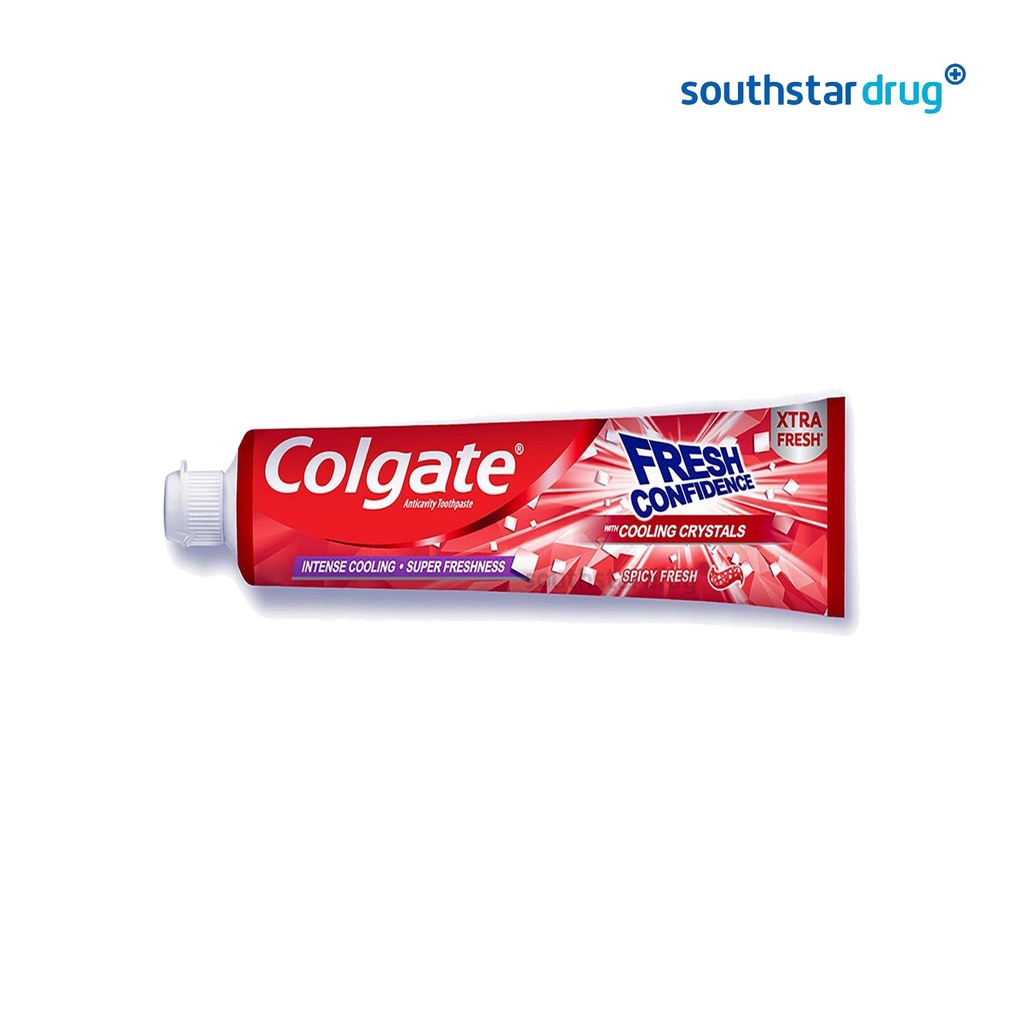 Colgate Fresh Confidence With Cooling Crystals Spicy Fresh Toothpaste ...