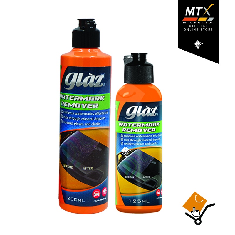 Microtex Glaz Water Marks Remover (Glass Cleaner, Acid Rain Remover ...