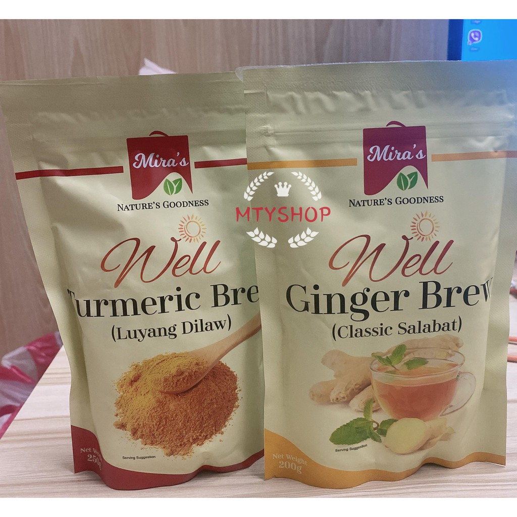 Turmeric powder(250grms)& Classic Salabat(200g) | Shopee Philippines