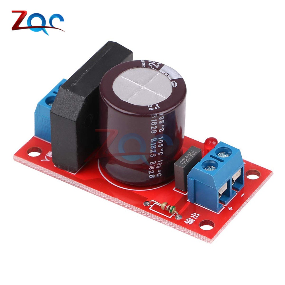 Rectifier Filter Power Board 3A 8A Rectifier with Red LED Indicator AC ...