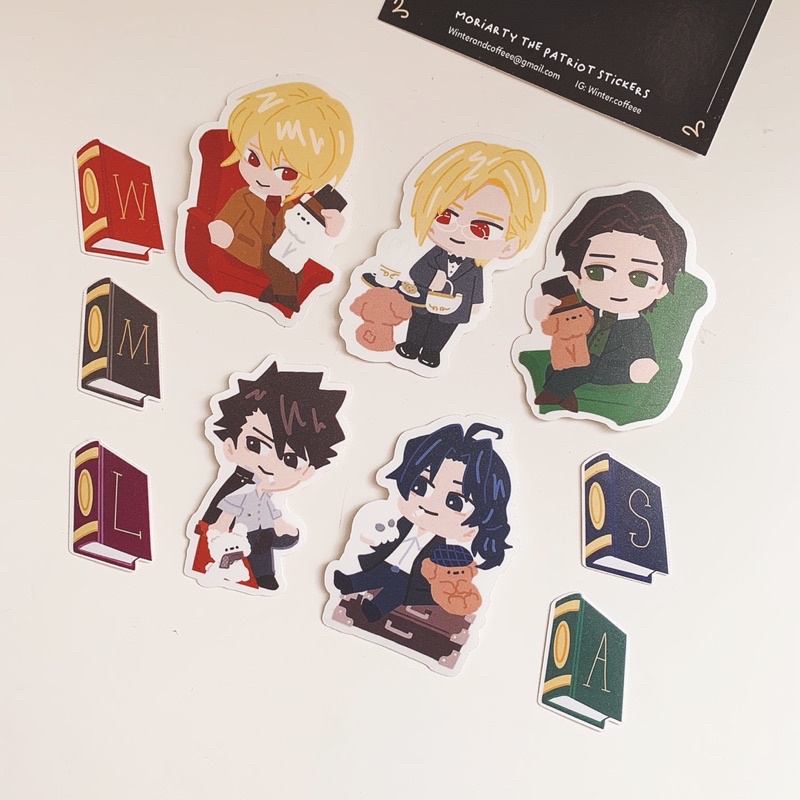 Moriarty THE PATRIOT STICKER SET | Shopee Philippines