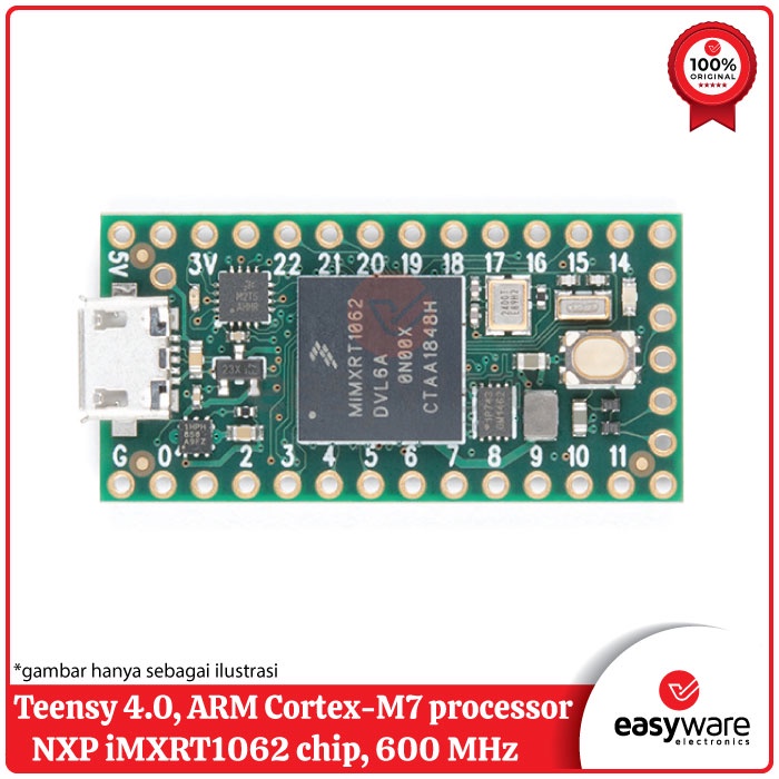 Teensy 4.0 Original Development board Tensy Tension 4.0 | Shopee ...