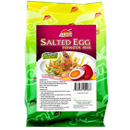 Menu Salted Egg Powder 500g | Shopee Philippines