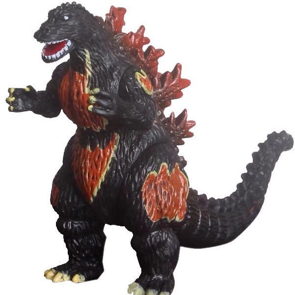 Godzilla King Kong 8cm Mothra Ghidorah Three headed dragon monster toy ...