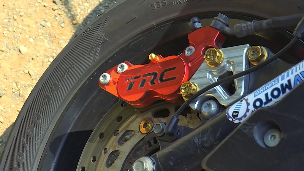 TRC Racing Universal Brake Caliper 4 POT Axial CNC 15002 | Shopee ...