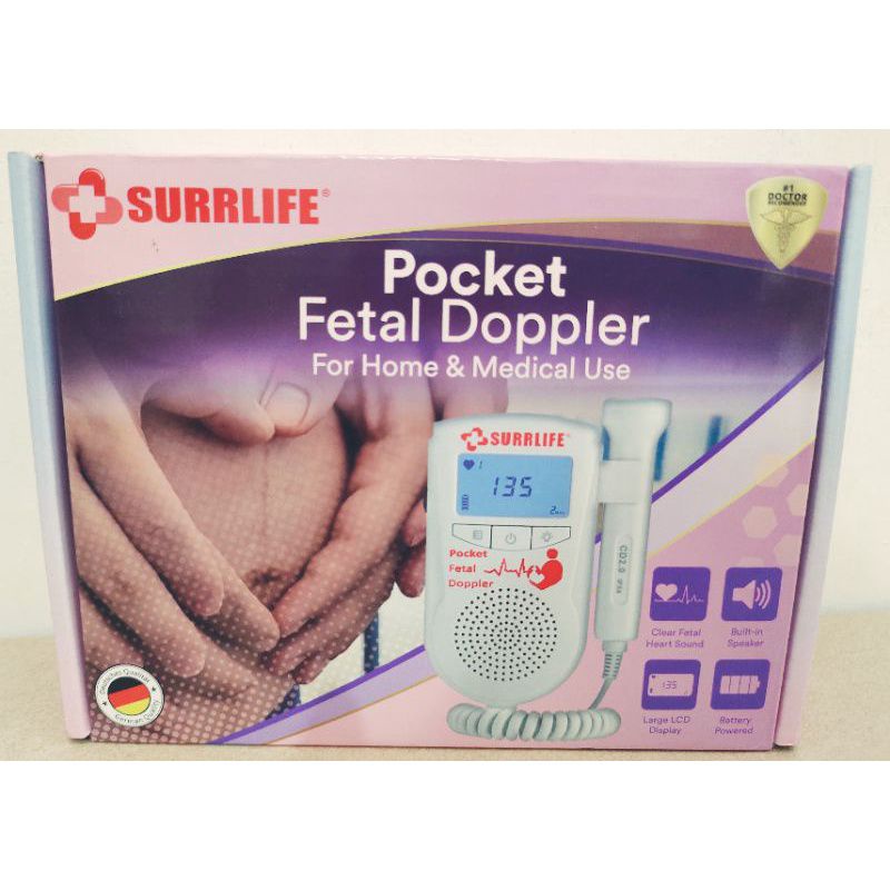 Surrlife Fetal Pocket Doppler | Shopee Philippines