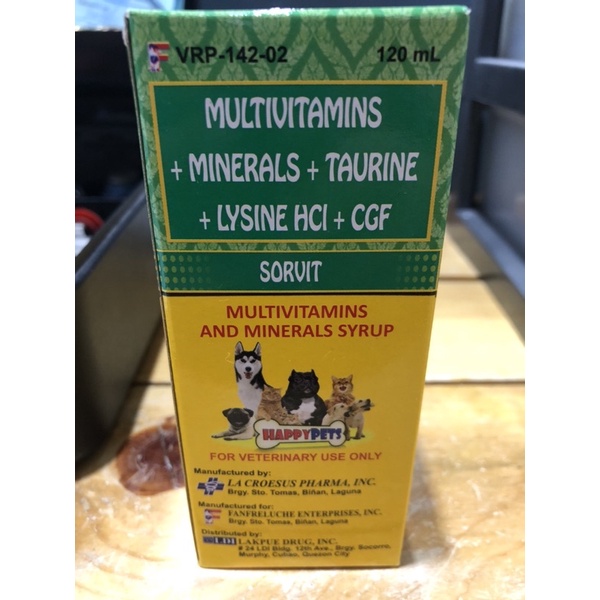 Sorvit 120ml multivitamins and minerals | Shopee Philippines