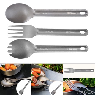 [12] Ultralight Titanium Spork/Fork, Lightweight Spork Spoon for ...