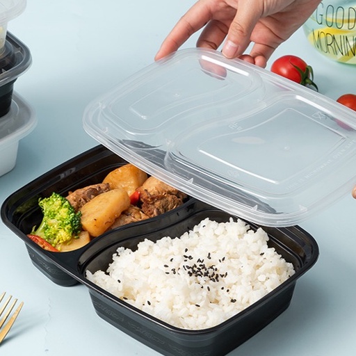 SKZ 10pcs 3D 4D 5D Tupperware Selection Disposable Lunch Box Microwave ...