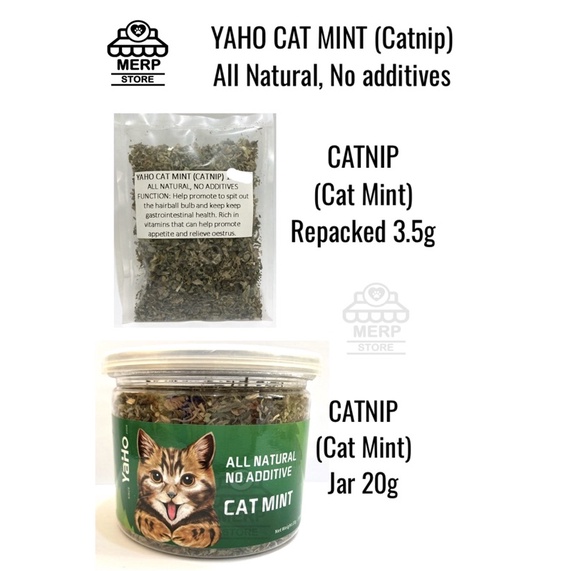 Catnip Cat Mint Yaho 3.5g and 20g | Shopee Philippines