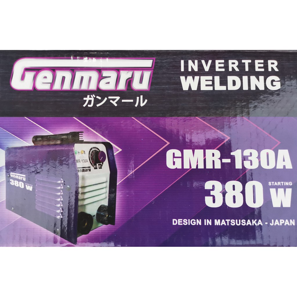 MESIN Welding Machine 130A GENMARU Japan Inverter Welding Machine MMA ...