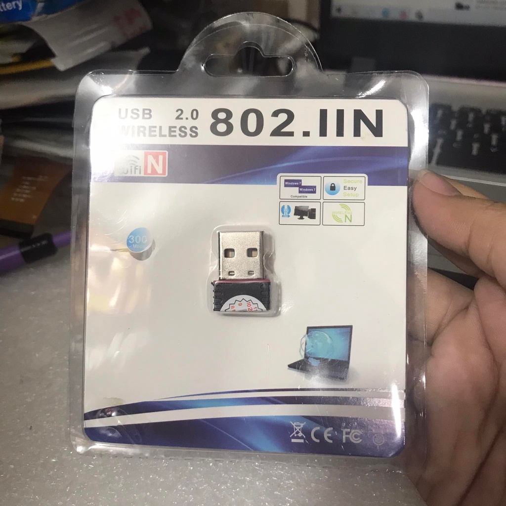 USB 2.0 802.11N 300 mbps WIFI DONGLE | Shopee Philippines